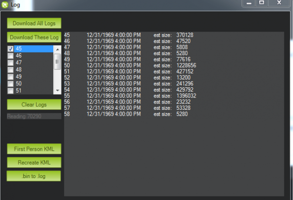 Comment récupérer les logs du 3DR SOLO avec Mission Planner
