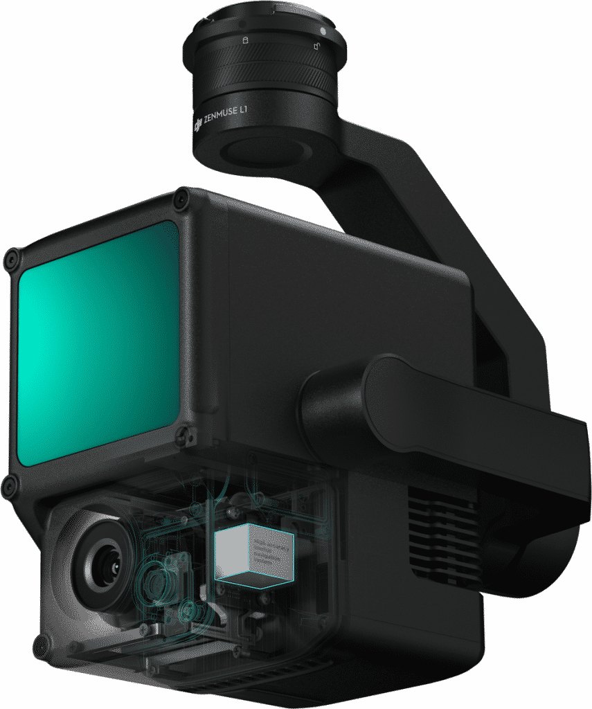 Capteur DJI L1 LiDAR pour drone Matrice 300RTK - Escadrone