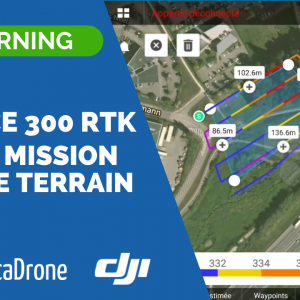 E-learning DJI Matrice 300 RTK : Paramétrage de mission mapping