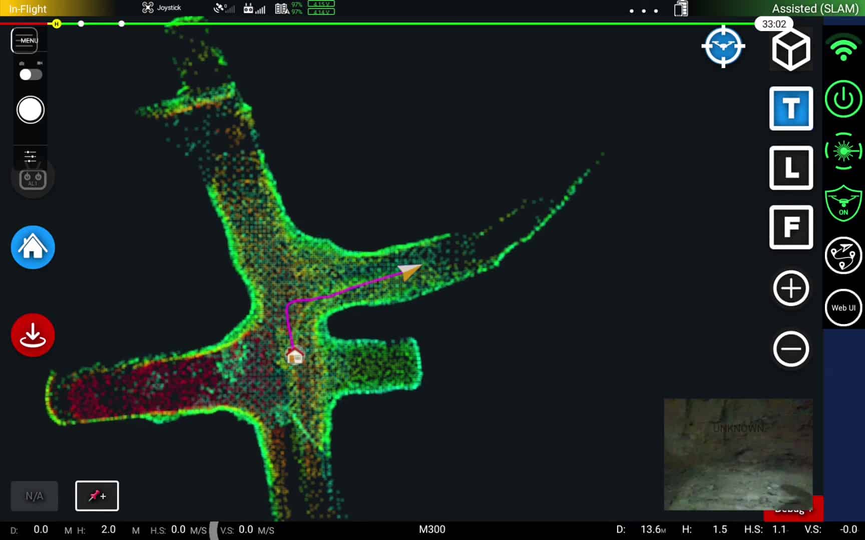 Capteur LiDAR Hovermap ST-X mobile et adaptable sur drone - Escadrone