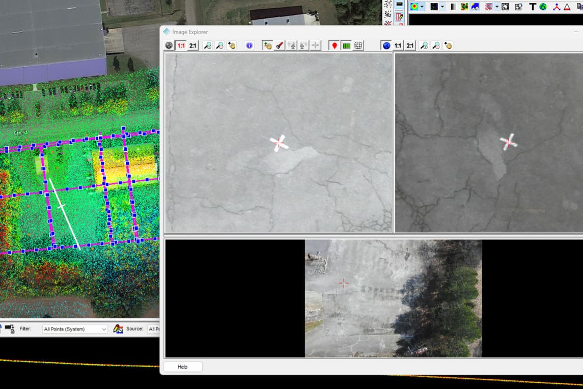 Logiciel de lasergrammétrie LP360 Drone - Escadrone